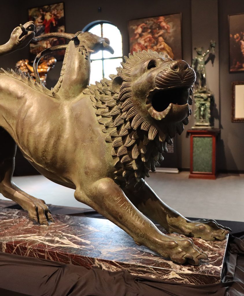 Ancient Etruscan's Bronze Chimera of Arezzo - Global Art Authority